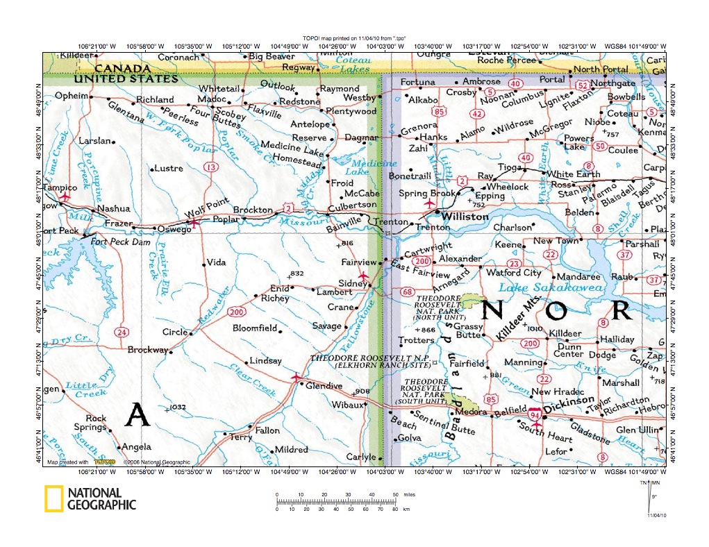 Yellowstone River drainage basin landform origins, Montana and Wyoming ...