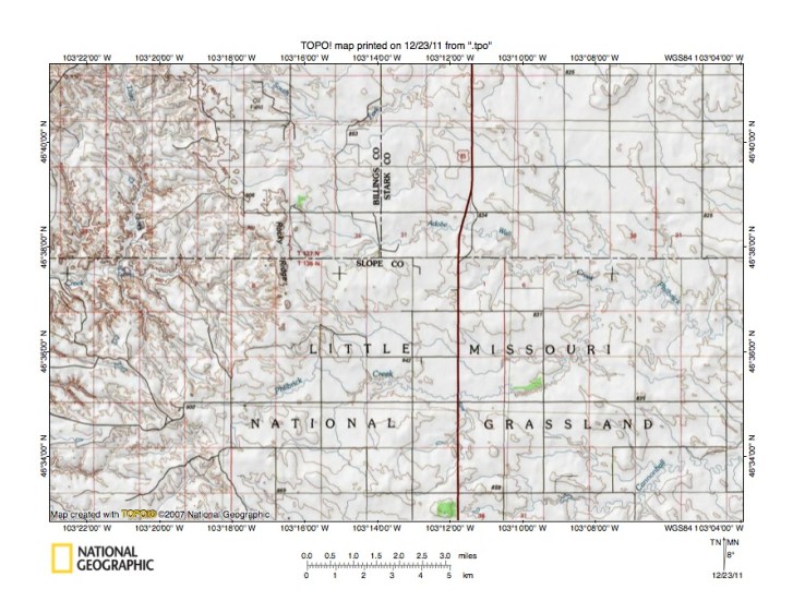 Cannonball River drainage basin landform origins, southwest North ...